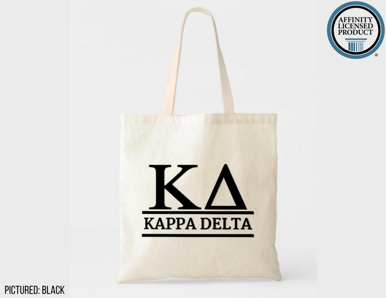 Sorority Tote | Greek Canvas Bag | Letters | Classic Letters | Foil ...