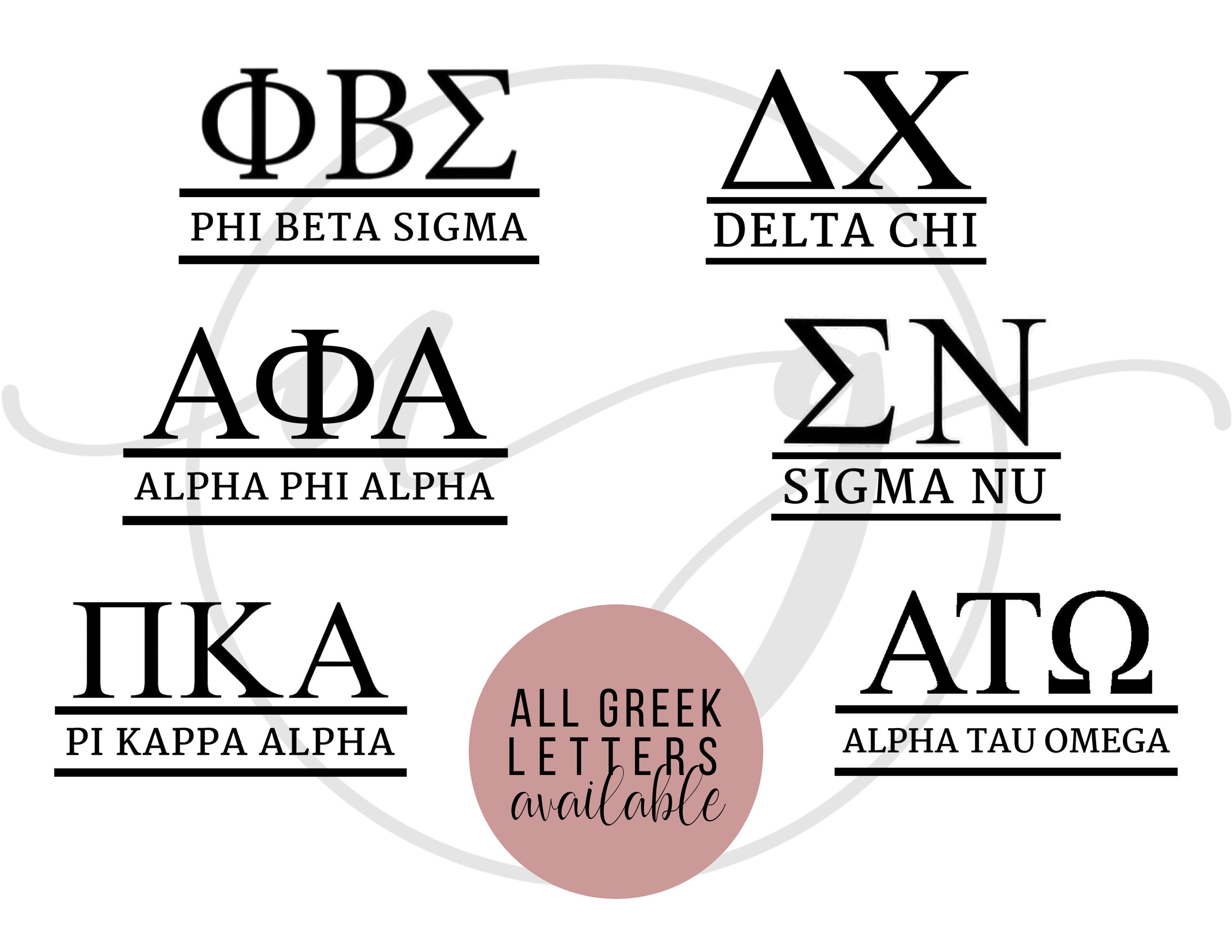 Sorority Tote | Greek Canvas Bag | Letters | Classic Letters | Foil ...