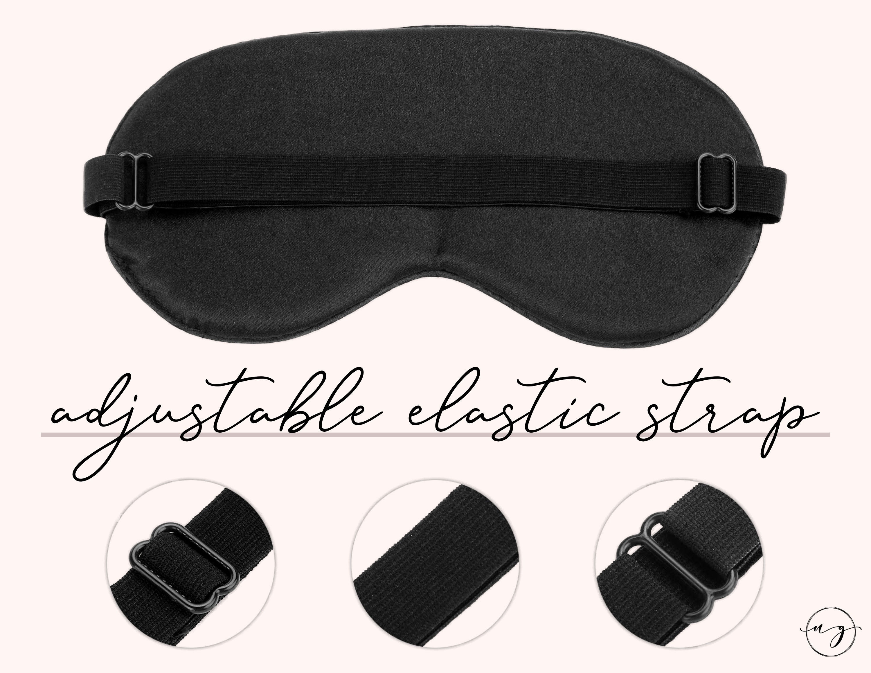 Personalized Sleep Mask | Custom Name Eye Mask | Silk Satin Mask ...